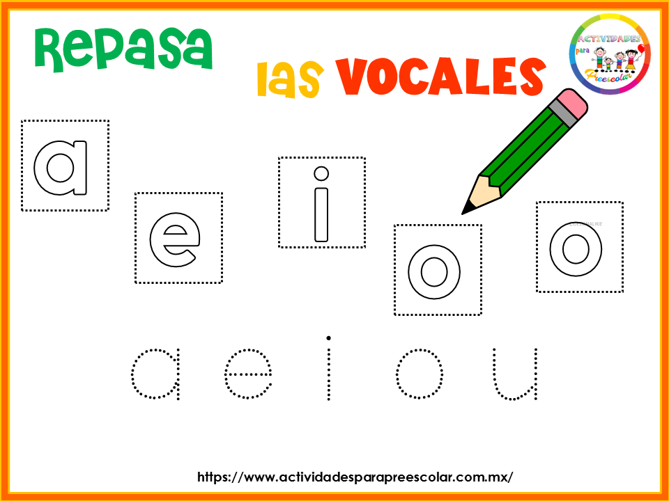 Vocales para repasar